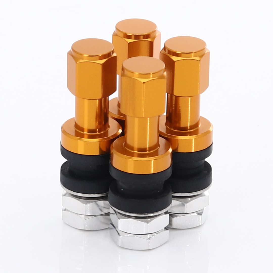 Alloy Valve Set 4pcs gold V2 | JRAV2-GD